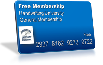 Sign Up For Free Basic Membership – Handwriting University: Learn ...
